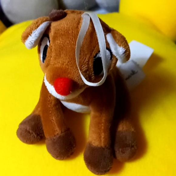 Hallmark | Holiday | Hallmark Sitting Rudolph The Red Nosed Reindeer ...